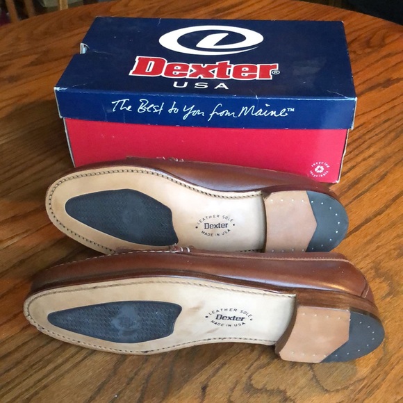 Dexter | Shoes | Nwt Leather Dexter Usa Mens Brown Handsewn Classic ...